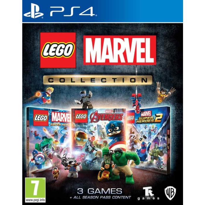 PS4 LEGO Marvel Collection (Super Heroes 1 & 2 + Avengers)