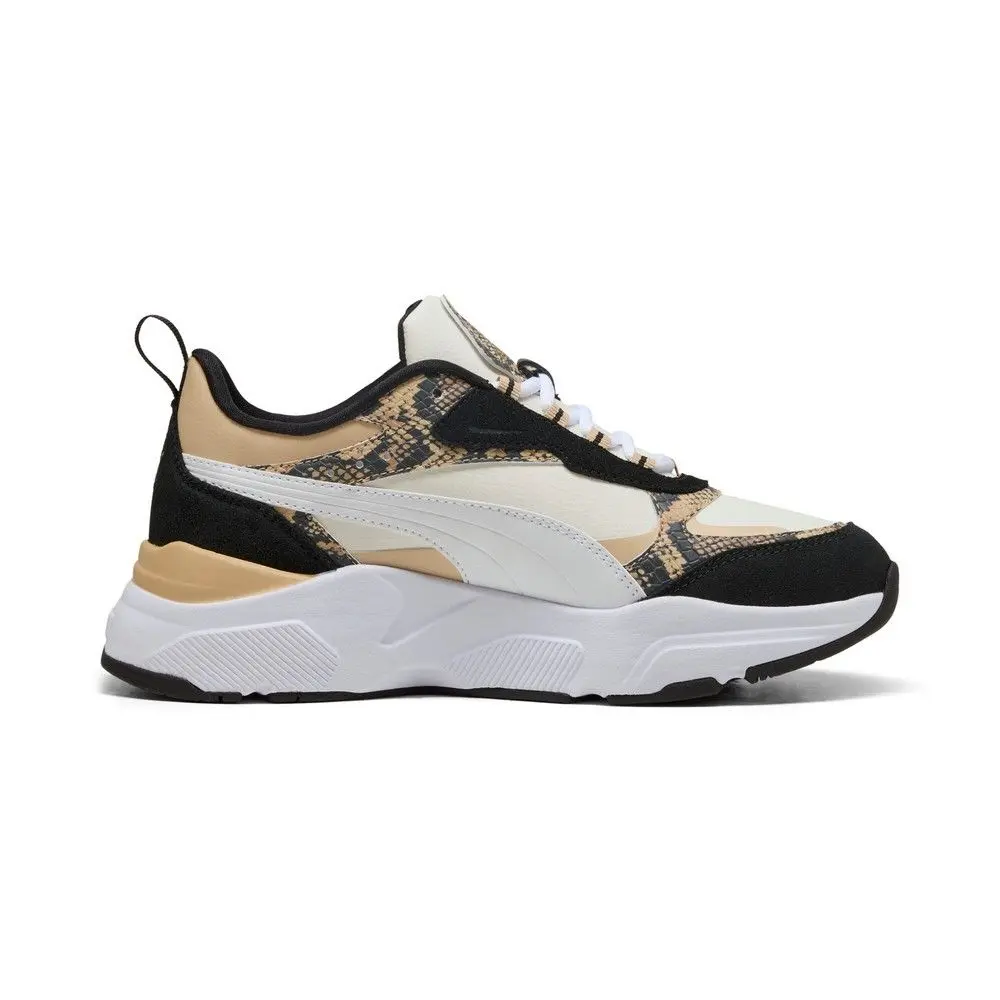 Puma Ženske patike Cassia snake chic, Bež-crne