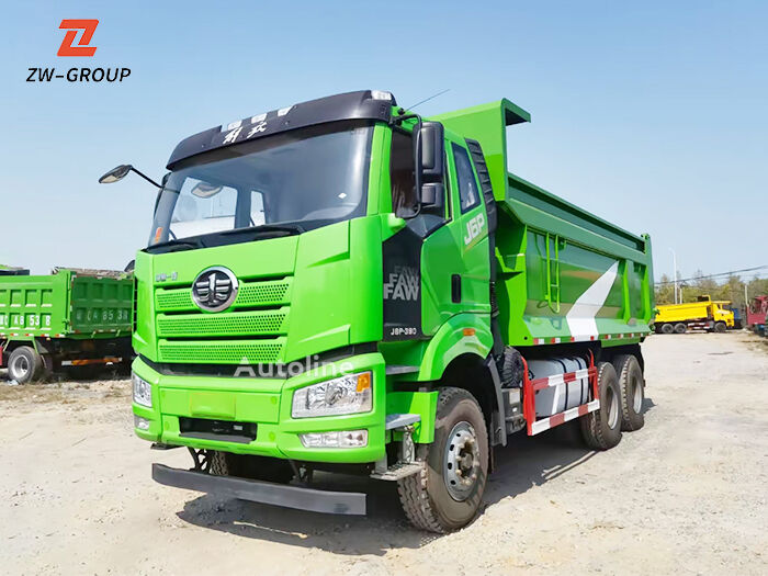 FAW J6P 390HP Tipper Truck Used Dump Tipper Truck for Tanzania kiper