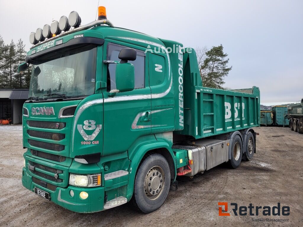 Prodaje se Scania R580LB6X2*4HNB kiper na aukciji