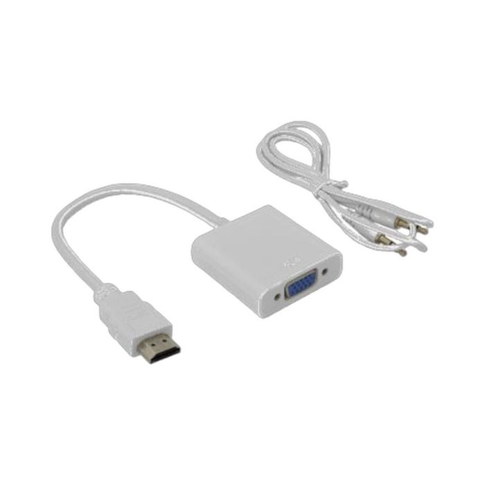 Adapter S-Box HDMI-VGA + Audio Black