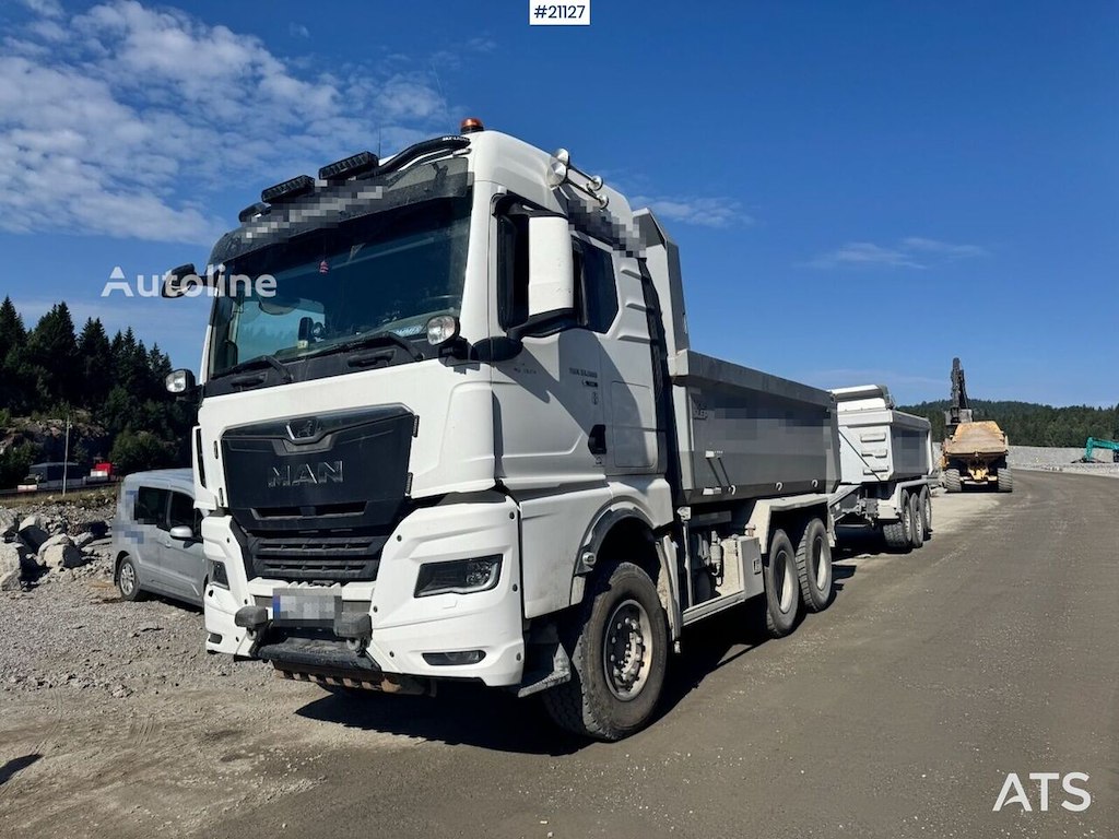 MAN 2021 MAN TGX 33.580 6x2 Asfaltbil m/ Dumperkasse og Balje kiper