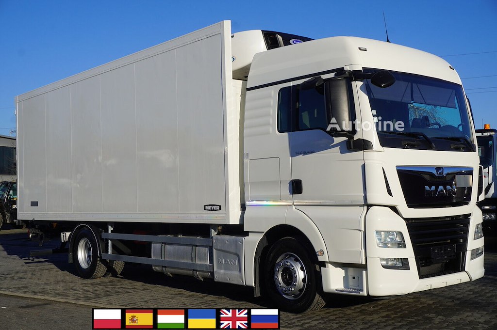 MAN TGX 18.430 E6 / Meyer 19 EPAL refrigerator / Sleeper cab kamion hladnjača