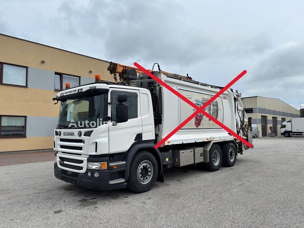 Scania P410 6x2*4 EURO6 + PTO kamion šasija