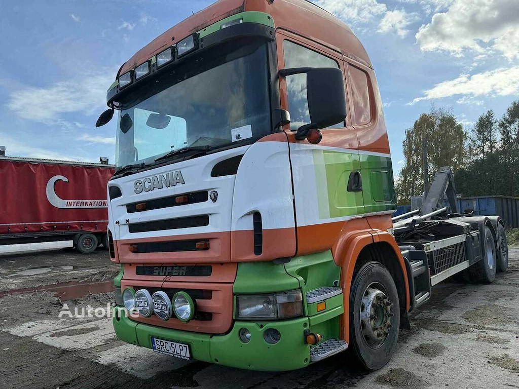 Prodaje se Scania R480 B rol kiper sa kukom na aukciji