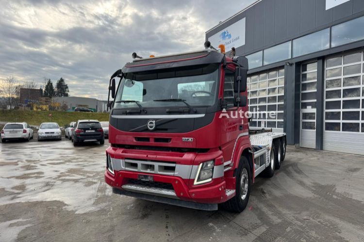 Volvo FMX-500 8x4 Tridem Hiab 26T kamion rol kiper
