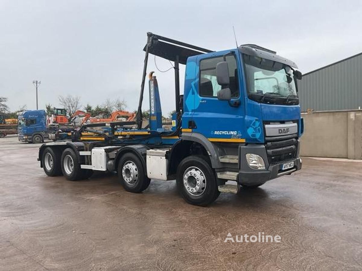 DAF CF440 8x4 Hookloader kamion rol kiper