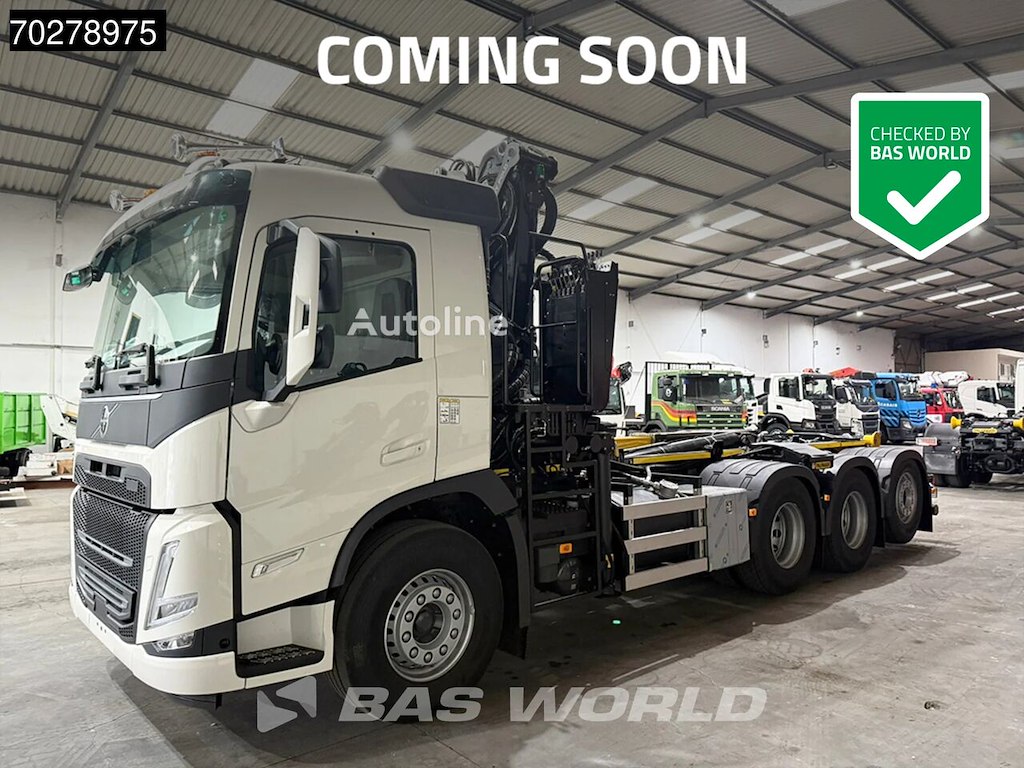 Novi Volvo FM 460 8X4 NEW! Palfinger Q200Z95TR HPLS Crane + HT 24 TEC Hookl kamion rol kiper