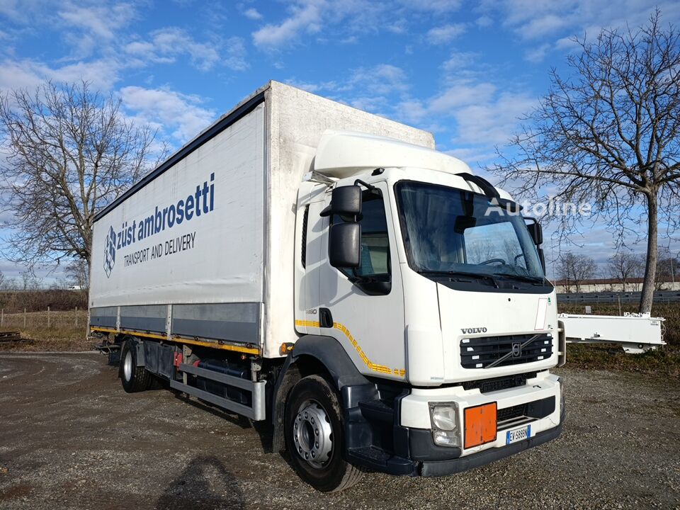 Volvo FL290 / PTT 180 TELONATO 9,1 METRI + PEDANA 2 TON kamion sa klizna zavesa cerada