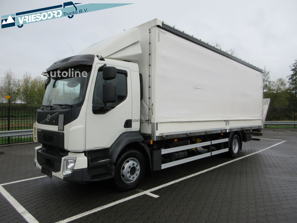 Volvo FL 250 PK 16TONNER kamion sa klizna zavesa cerada