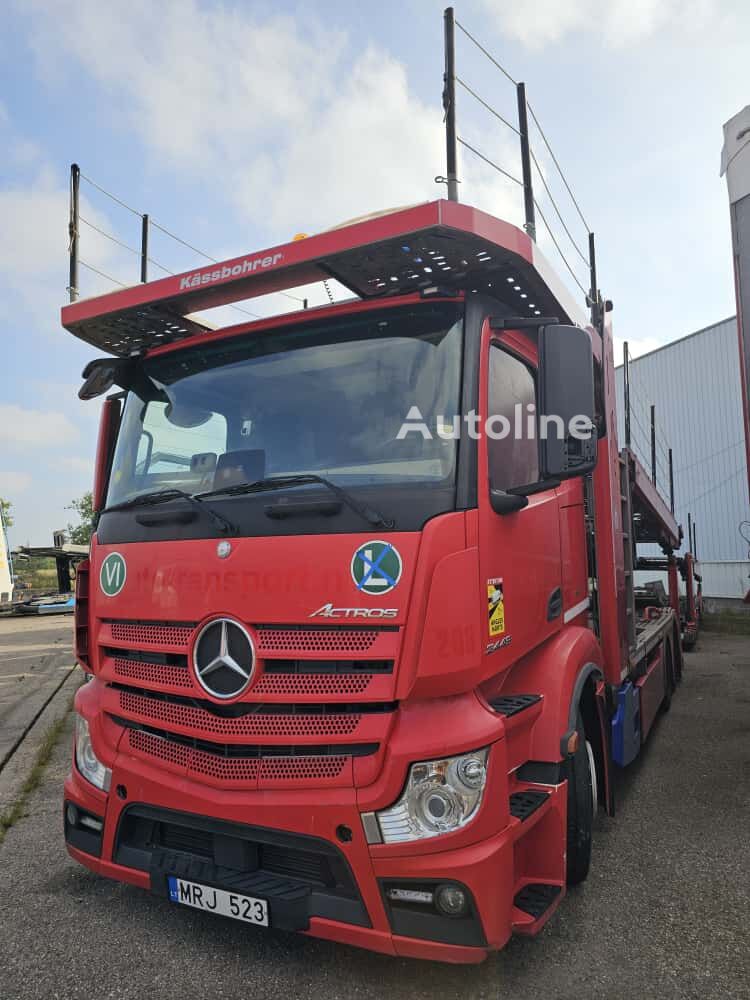 Mercedes-Benz Kassbohrer 2017 autotransporter + prikolica autotransportera