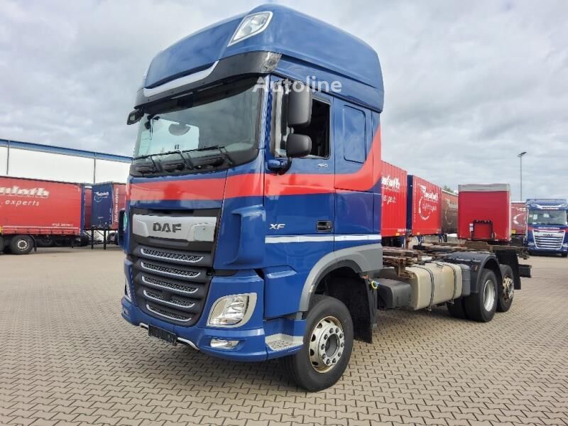 DAF XF 480 FAN 6X2 N vozilo za prevoz kontejnera