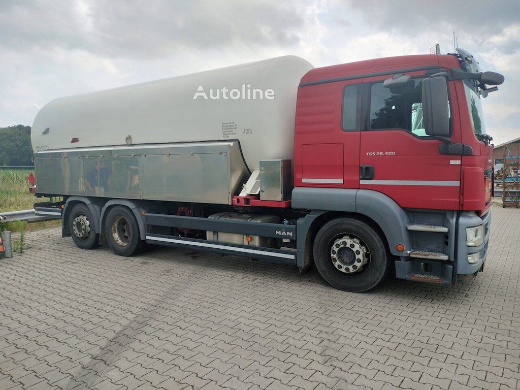 MAN TGS 26.400 6x2-4 LL 26900 Liter Gas tank truck autocisterna