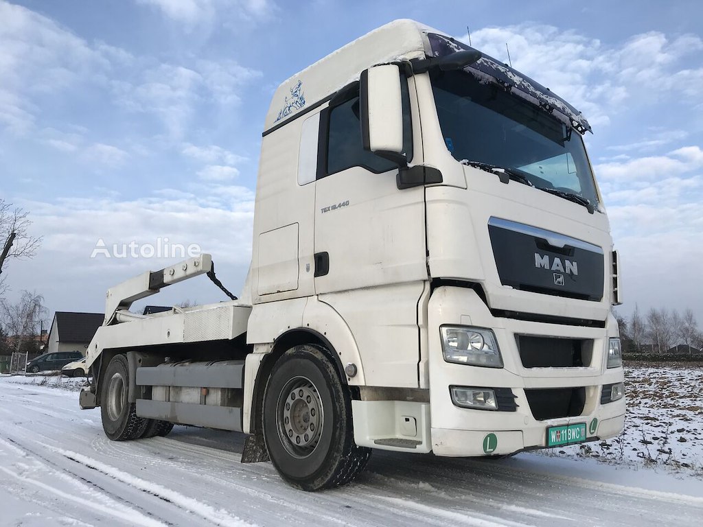 MAN TGX 440 RETARDER MANUAL kamion autopodizač kontejnera