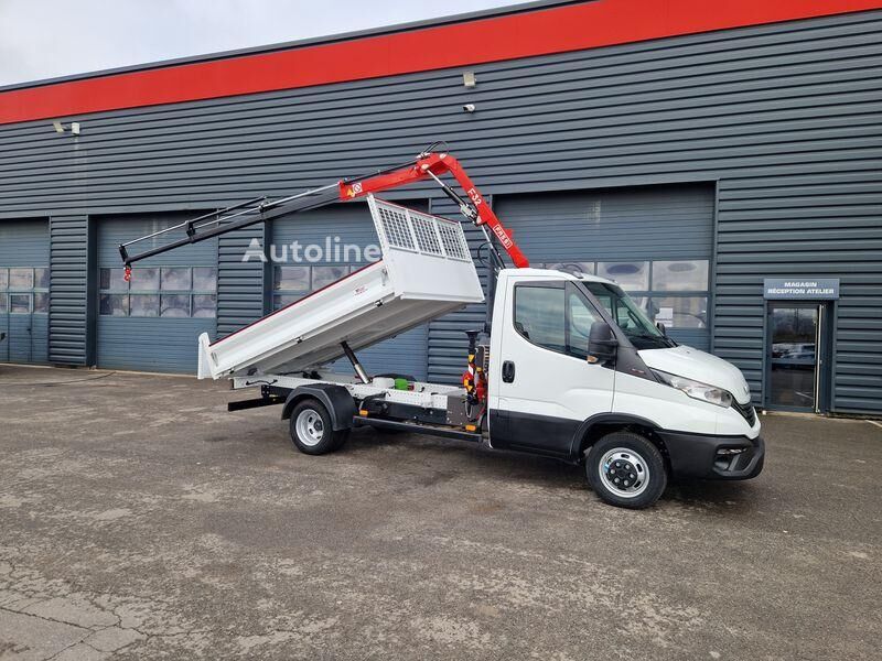 Novi IVECO Daily 35-160 BENNE + GRUE RADIOCOMMANDE kamion kiper < 3.5t