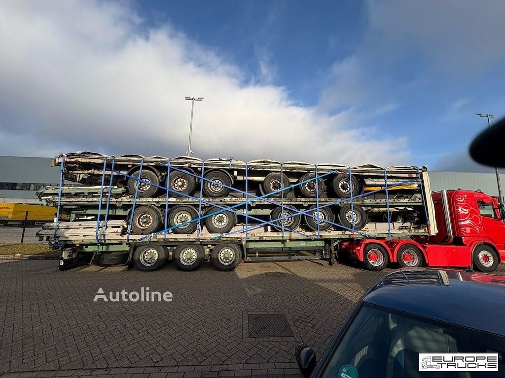 Schmitz Cargobull Schuifzeilen Belgian Trailers - Drum Brakes - BPW Axles poluprikolica sa kliznom ceradom