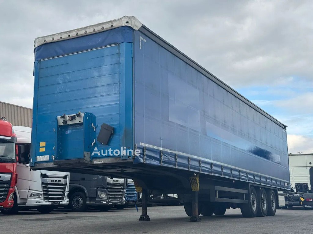 Schmitz Cargobull SCB*S3T, EDSCHA, Liftachse, XL Code poluprikolica sa kliznom ceradom