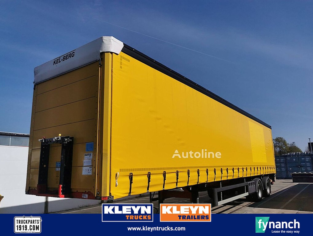 System Trailers D500V/XL S35S2 2 AXLE LIFT LBW poluprikolica sa kliznom ceradom