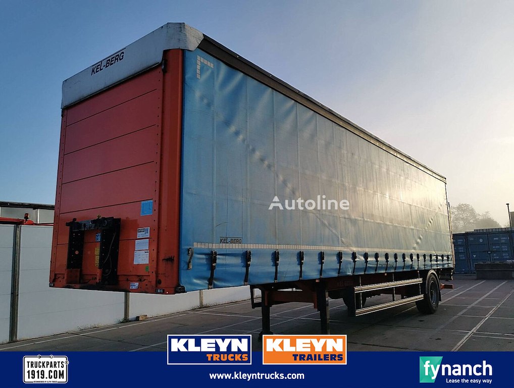 System Trailers D400V/XL/ZL/BPW 1 AXLE CITY LIFT LBW poluprikolica sa kliznom ceradom