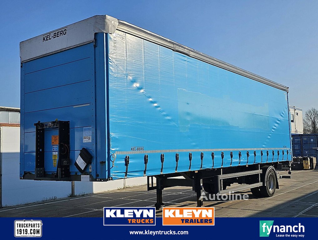 System Trailers D400V/XL/ZL/BPW 1 AXLE CITY LIFT LBW poluprikolica sa kliznom ceradom