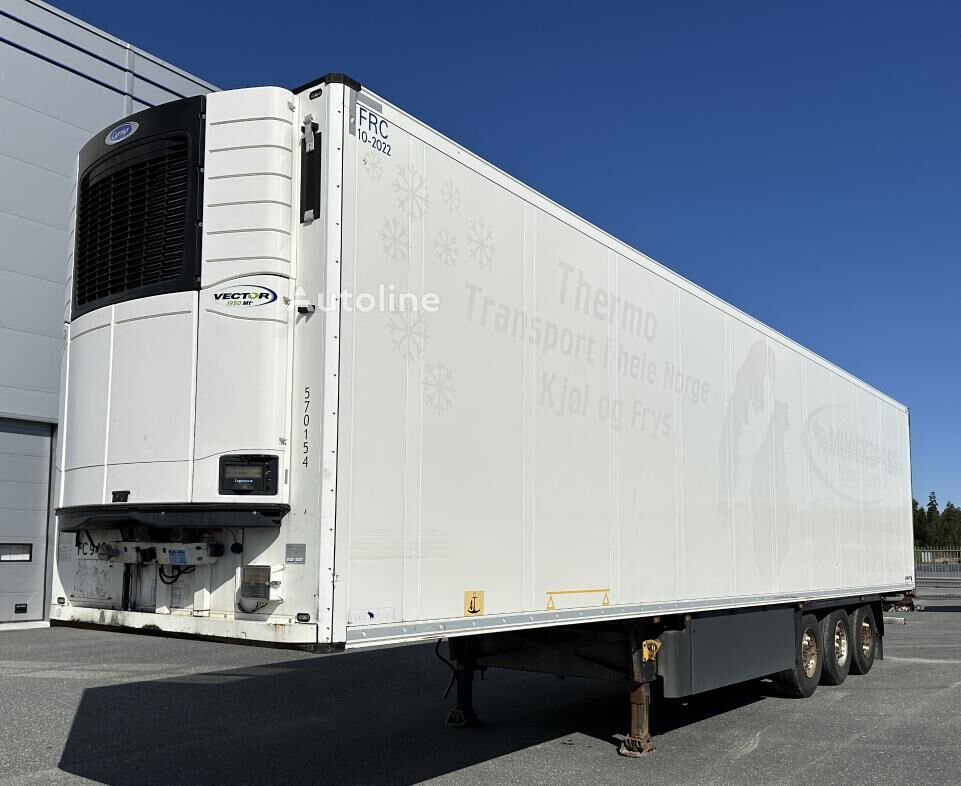 Schmitz Cargobull Trailer Reefer Flower Width & Dual Temp & Double Stock Straight poluprikolica hladnjača (570154)