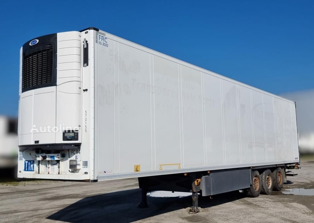 Schmitz Cargobull Trailer Reefer Flower Width & Dual Temp & Double Stock Straight poluprikolica hladnjača (570155)