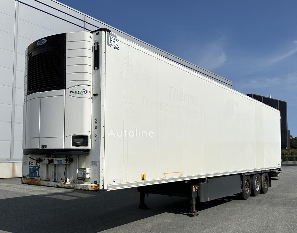 Schmitz Cargobull Trailer Reefer Flower Width & Dual Temp & Double Stock Straight poluprikolica hladnjača (570153)