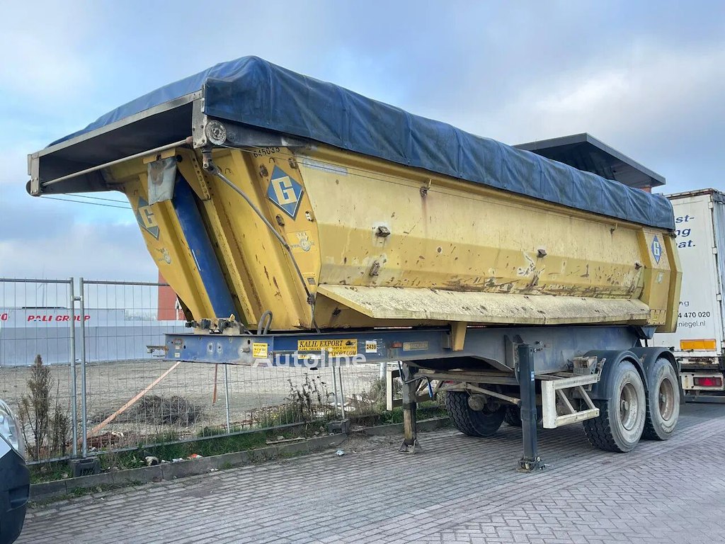 Meiller MHKS 41/2 Kipper Dump Trailer Good Condition poluprikolica kipera