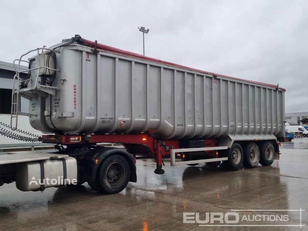 Prodaje se Fruehauf Tri Axle Bulk Tipper Trailer, Easy Sheet poluprikolicu kipera na aukciji