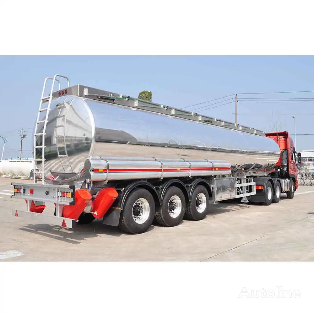 ZW-Trailer Stainless steel fuel Semi-Trailer cisterna za goriva i maziva
