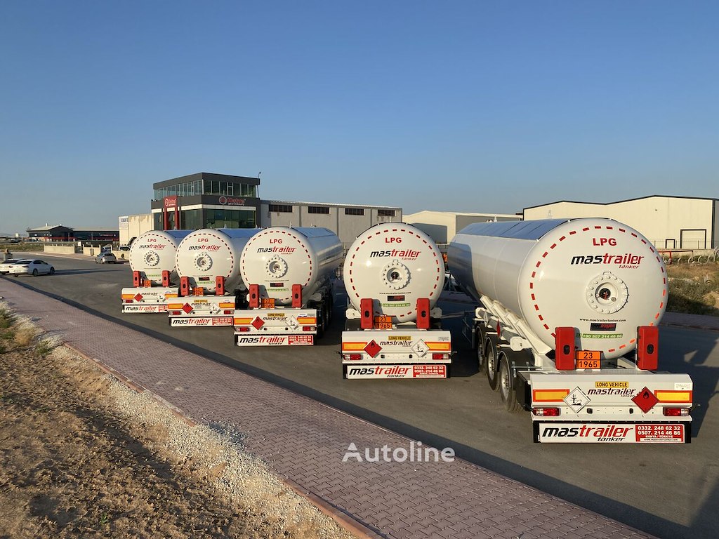 Nova Mas Trailer Tanker New 2026 LPG Tanker EU Approved poluprikolica cisterna za gas