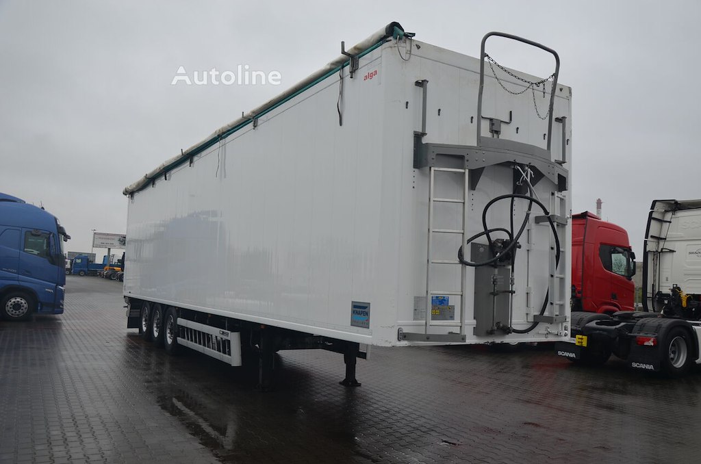 Knapen Trailers K100 WALKING FLOOR OŚ PODNOSZONA WABCO 1082 poluprikolica sa pokretnim podom