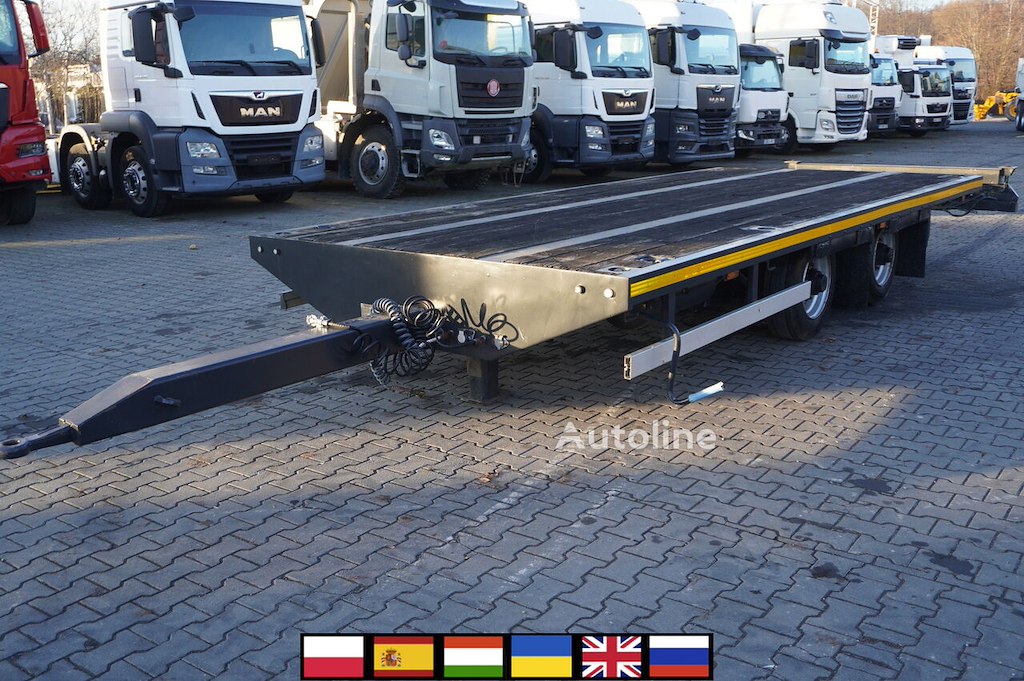 MAC Trailer Flatbed Trailer prikolica platforma