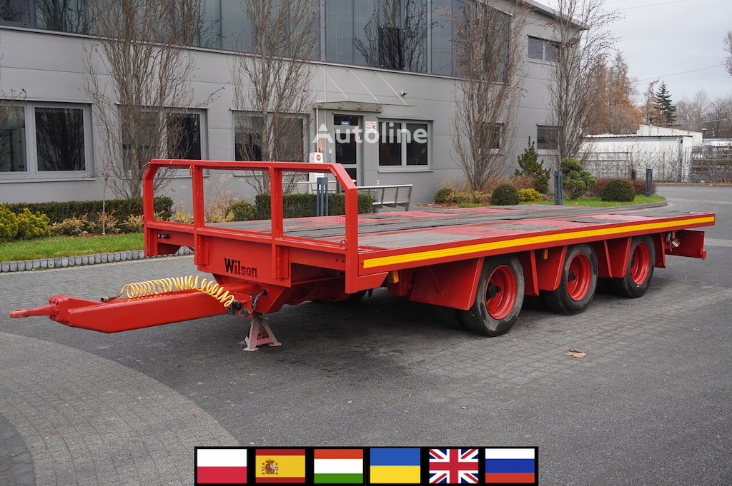 Wilson Trailer CTAA3 Flatbed trailer prikolica platforma
