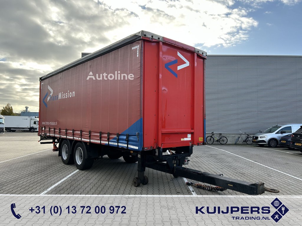 Pacton MXD 218 / Curtainside Trailer prikolica sa kliznom ceradom