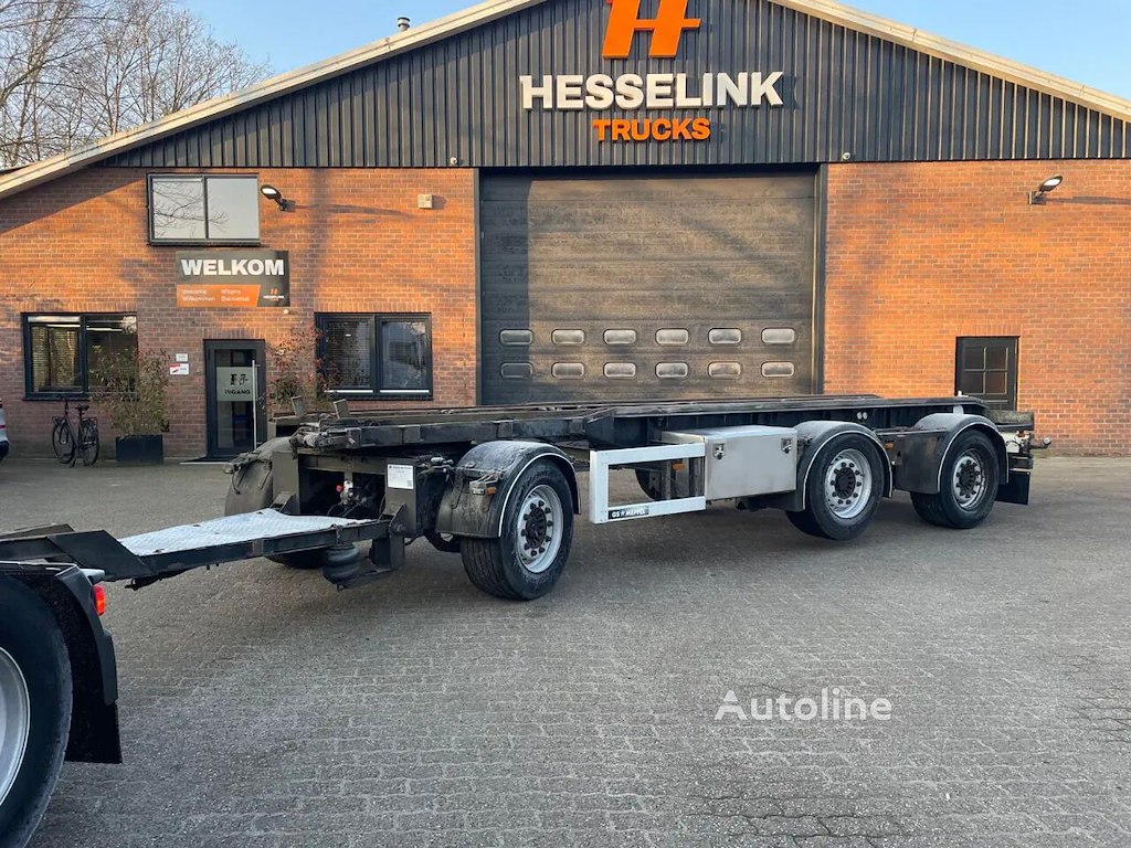 GS Meppel Container trailer multi-lift prikolica