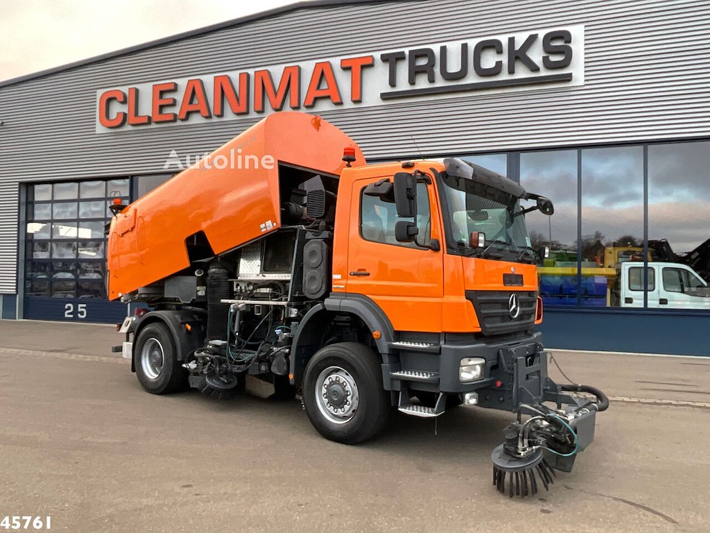Mercedes-Benz Actros 1829 4x4 Bucher Cityfant 60 Rechts en Links vegend vozilo za čišćenje ulica
