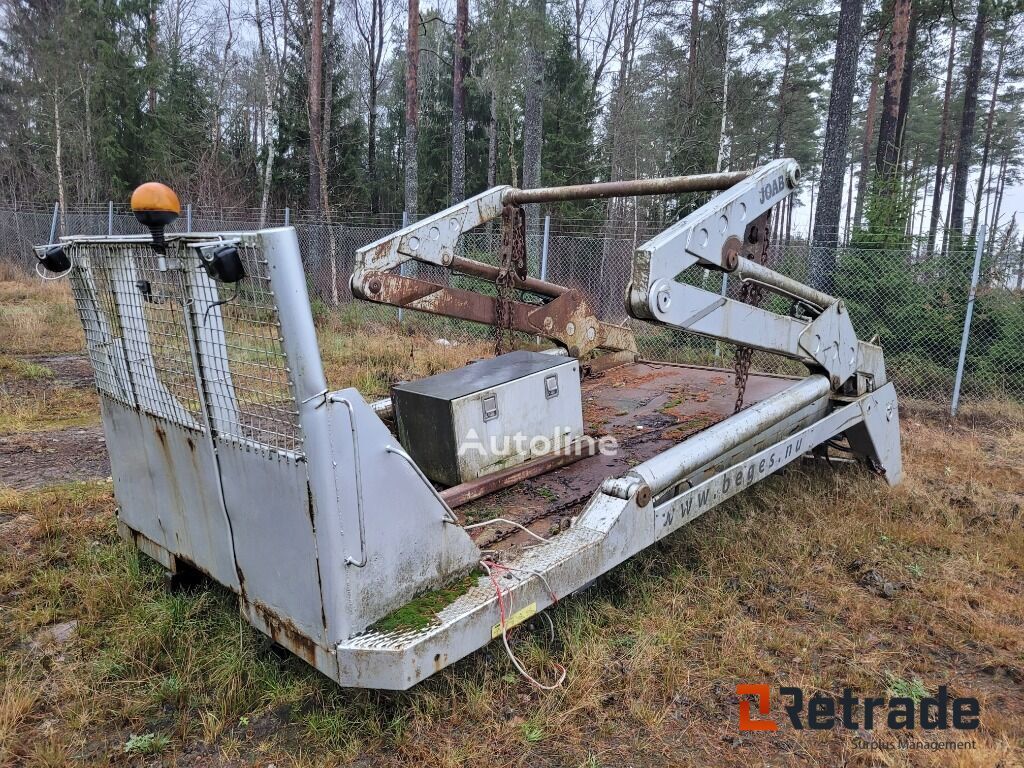 Prodaje se Joab Liftdumper Joab med utskjut för 2 containers autopodizač kontejnera na aukciji