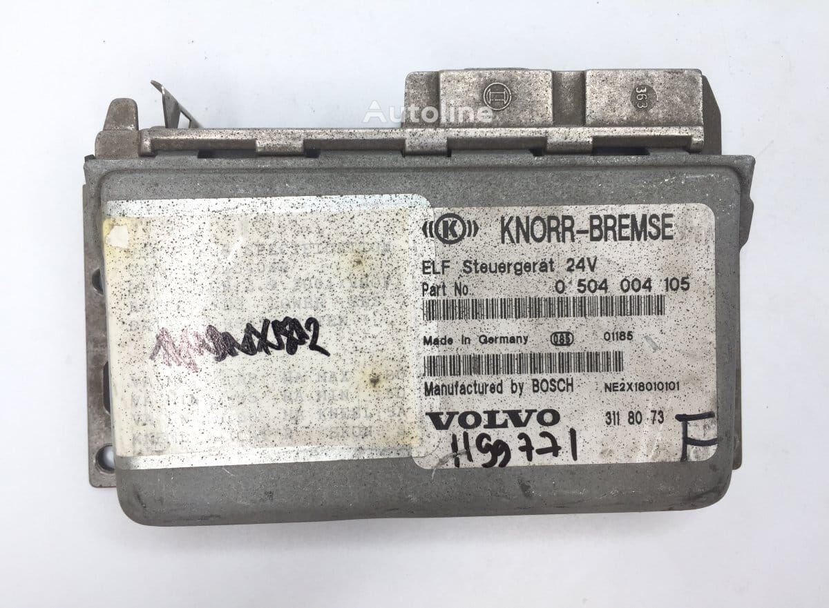 Unitate de Control ELF Steuergerat 24V KNORR-BREMSE 0 504 004 10 489555-22 upravljačka jedinica za Bosch ELF Steuergerät 24V kamiona