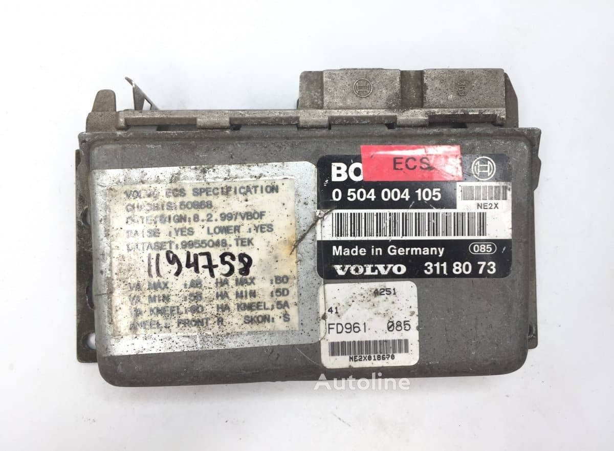 Unitate de Control Volvo 489555 upravljačka jedinica za Bosch 0 504 004 105 311 80 73 Made in Germany kamiona