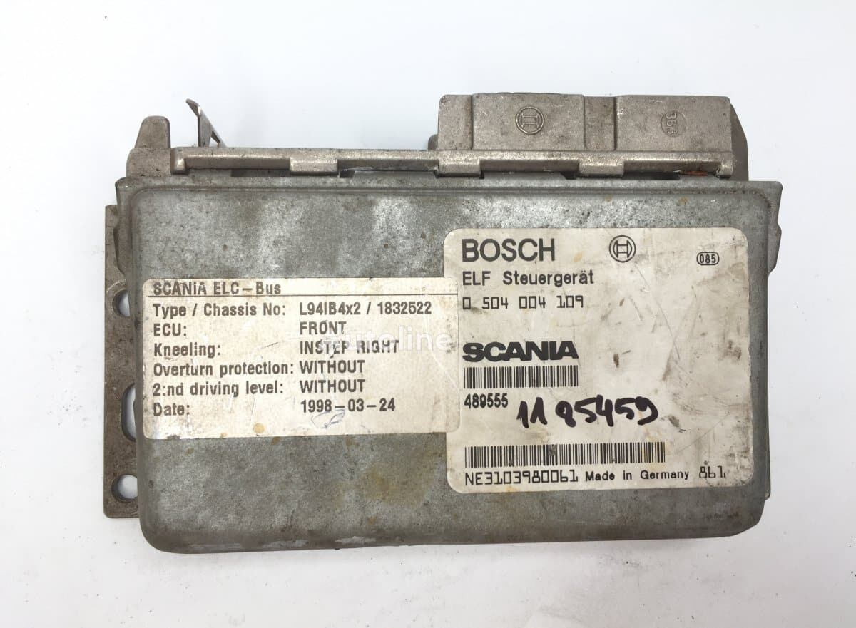 Unitate de control 0 504 004 109 upravljačka jedinica za Bosch ELF Steuergerät Scania ELC Bus L94IB4x2 1832522 kamiona