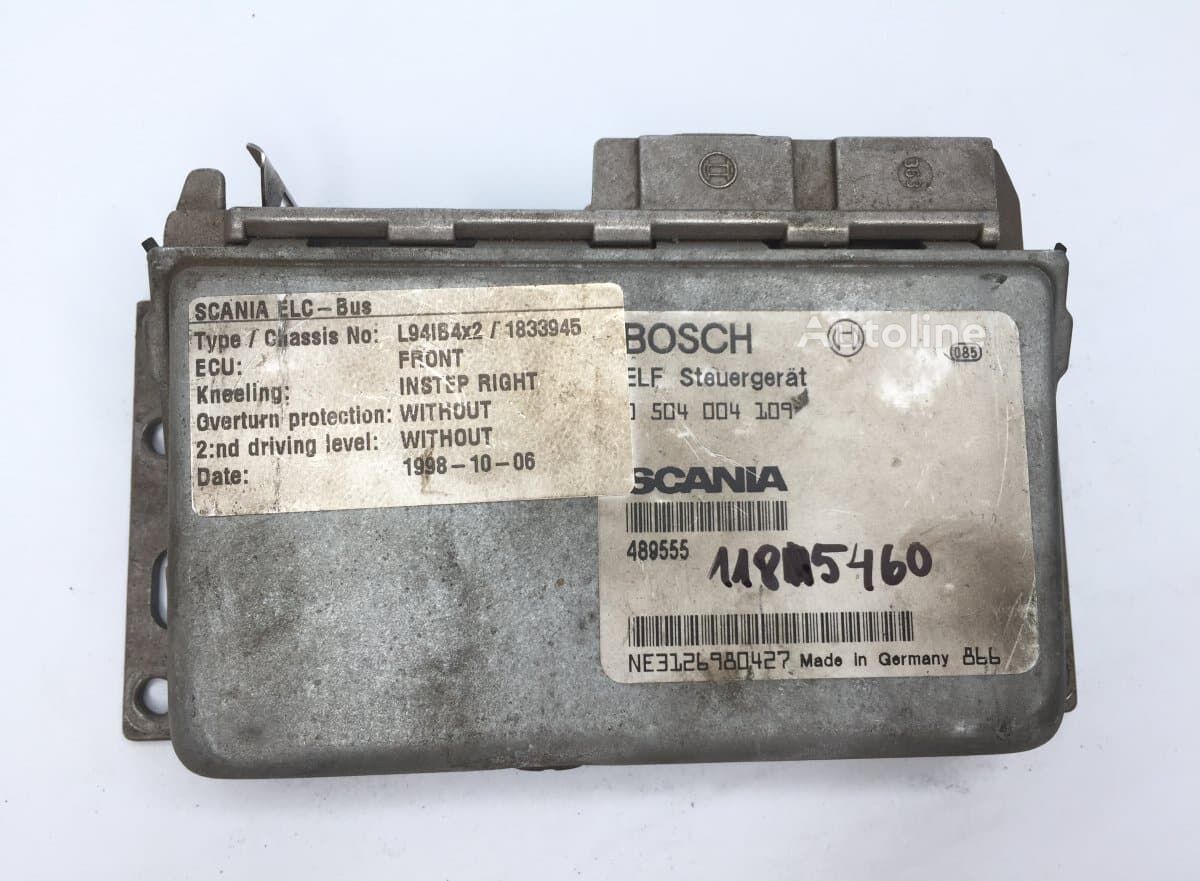 Unitate de control SCANIA ELC-Bus L94IB4Z 1833945 489555 1 504 004 109 upravljačka jedinica za Bosch ELF Steuergerät kamiona