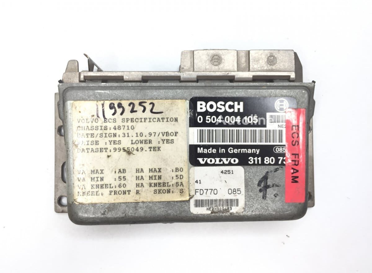 Unitate de Control Volvo 3118075 upravljačka jedinica za Bosch 0 504 004 105 kamiona