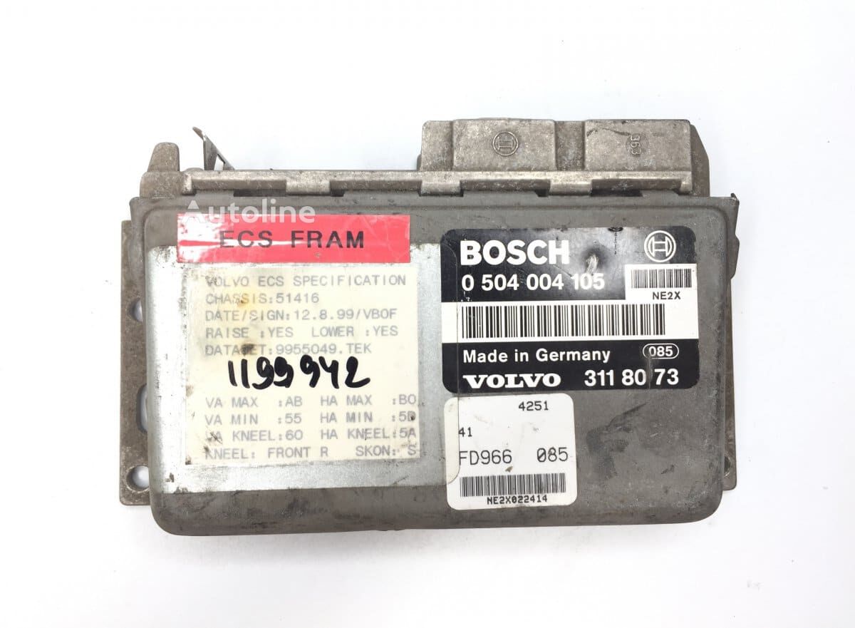 Unitate de Control upravljačka jedinica za Bosch 0504004105 ECS FRAM Volvo 3118073 kamiona