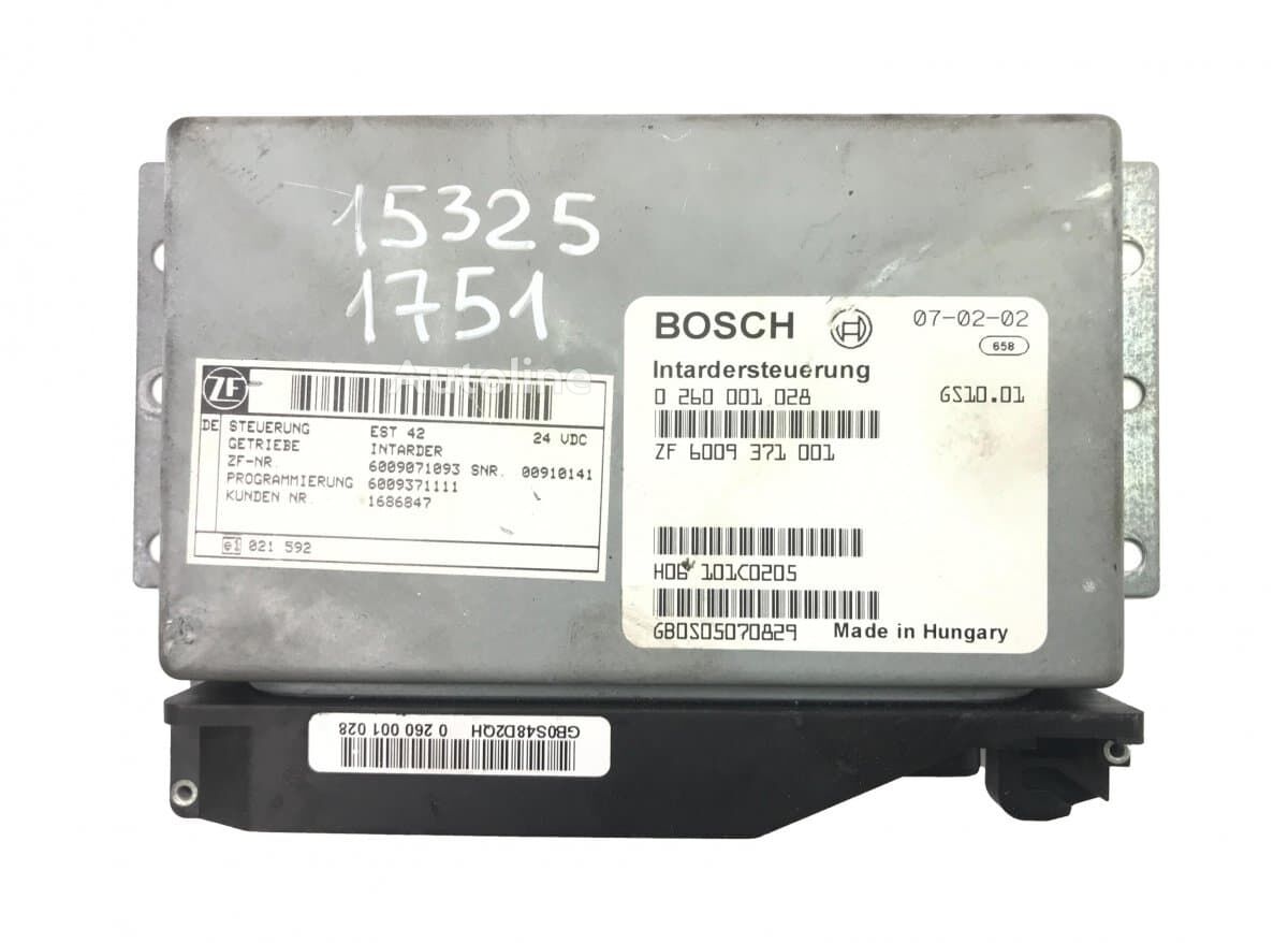 Unitate de Control Retarder 0 260 001 028 pentru DAF 1686847 upravljačka jedinica za Bosch Intardersteuerung kamiona