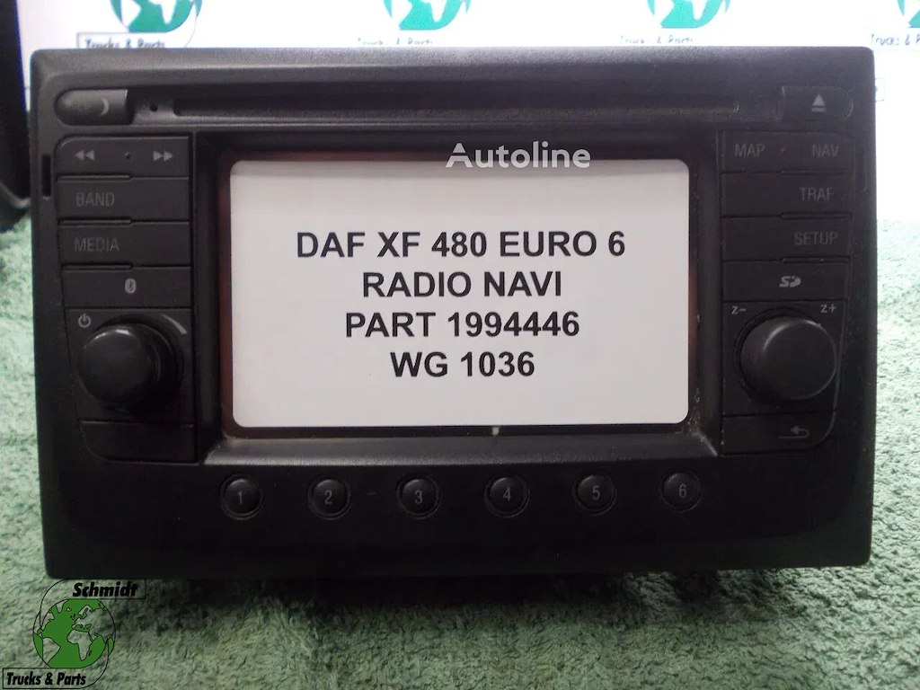 DAF RADIO NAVI XF 480 EURO 6 MODEL 2021 1994446 za kamiona