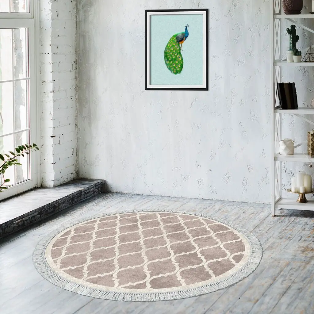Conceptum Hypnose Tepih 100x100cm Krem-Braon