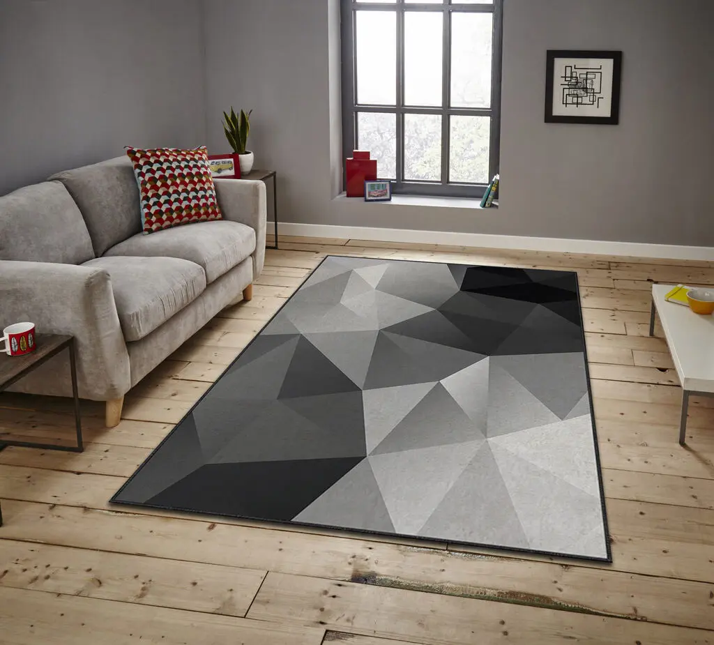 Conceptum Hypnose Tepih Asr Carpet 103, 120x180 cm, Siva
