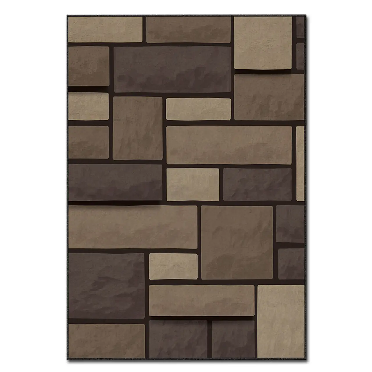 Conceptum Hypnose Tepih Asr Carpet 102, 80x140 cm, Braon