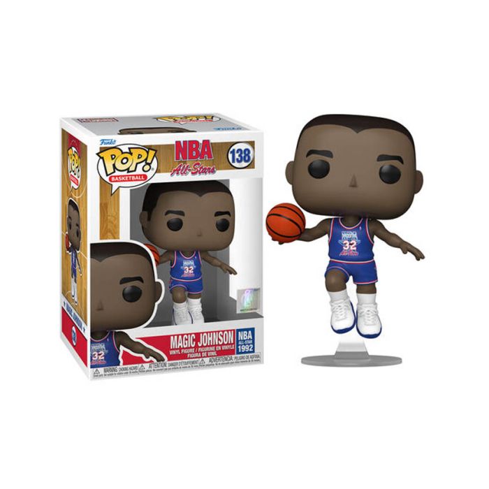 Figura Funko POP! NBA: Legends - Magic Johnson (Blue Allstar Uni 1993)